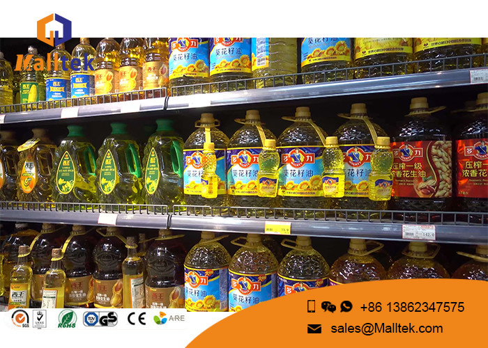 Magasin de métal Supermarché Gondola Étagère Élégance pour l'affichage ...